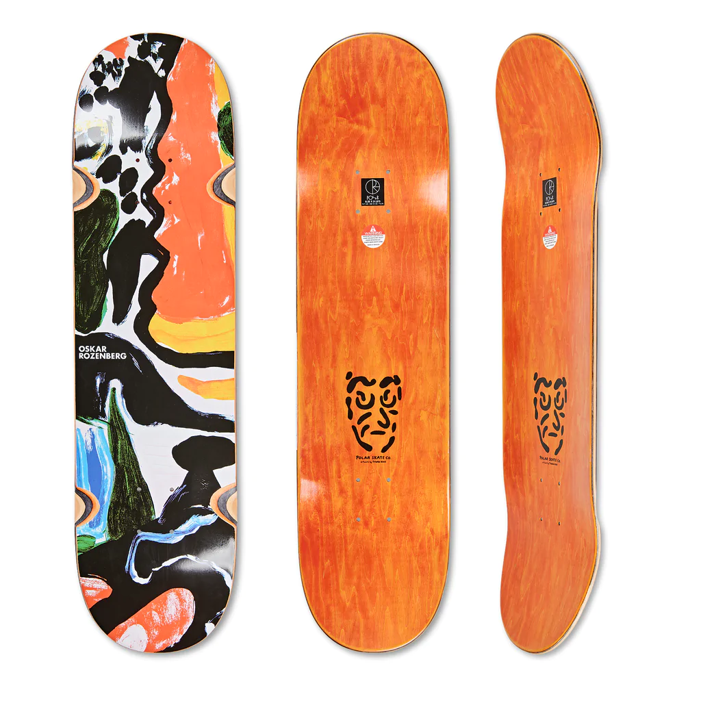 Polar – Oskar Rozenberg – Facescape Wheel Wells 8.25″ - Amulet Skate Shop